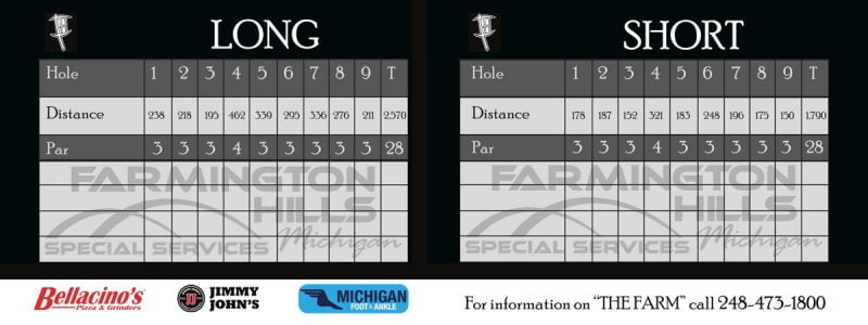 Disc Golf Scorecards - The Scorekeeper Company