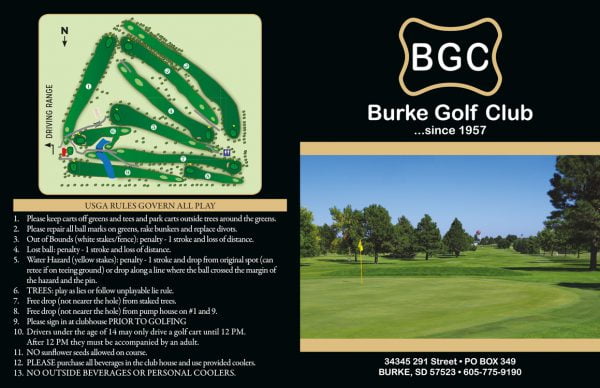 Golf scorecards, custom golf score cards design & printing